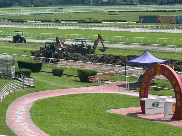 SLTC Upgrade its Main Track | Selangor Turf Club